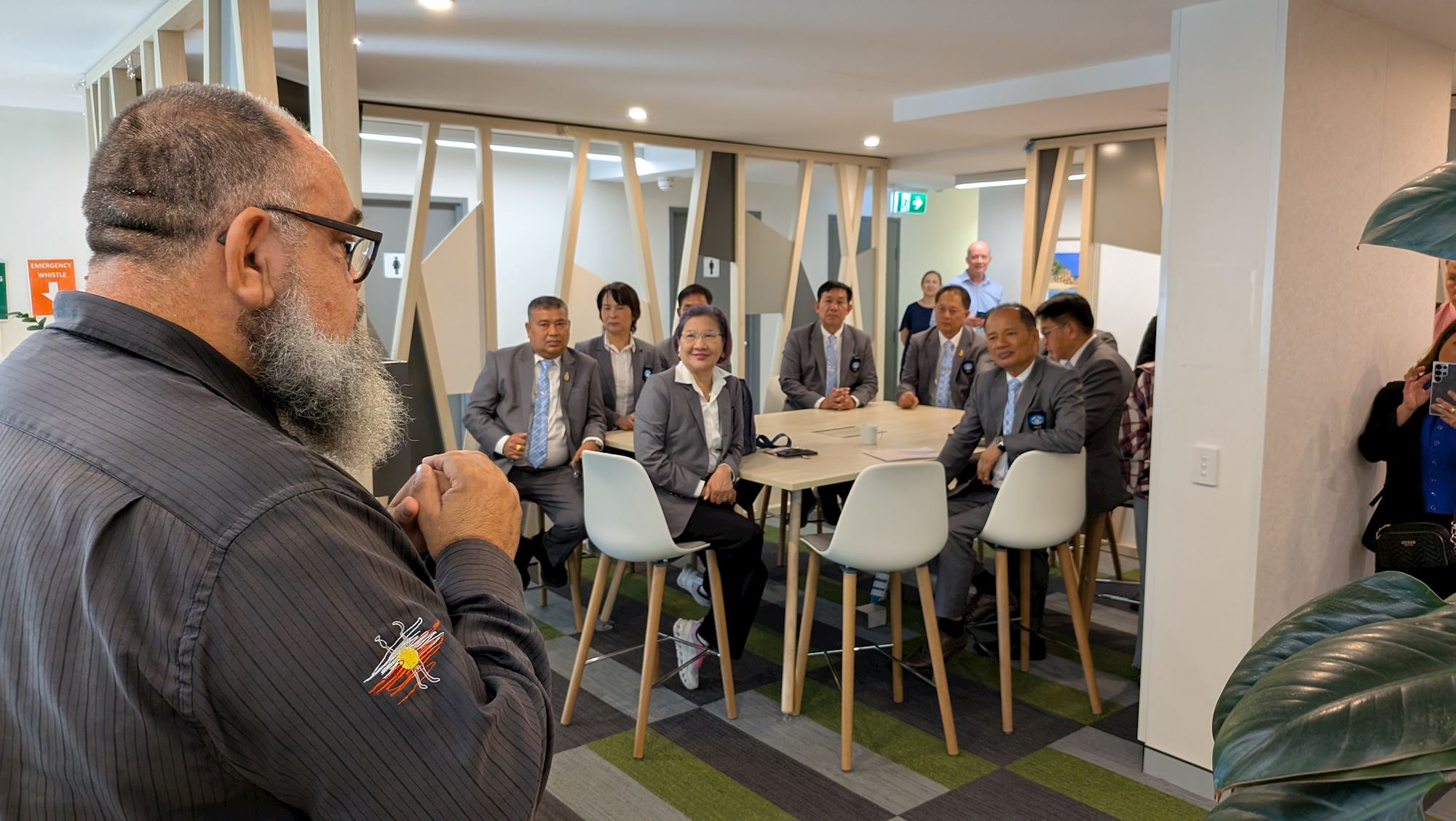 Australian Mutual Bank welcomes delegation from the FSCT